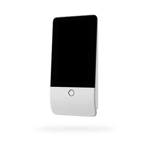 Bus touchscreen keypad with RFID reader | Jablotron