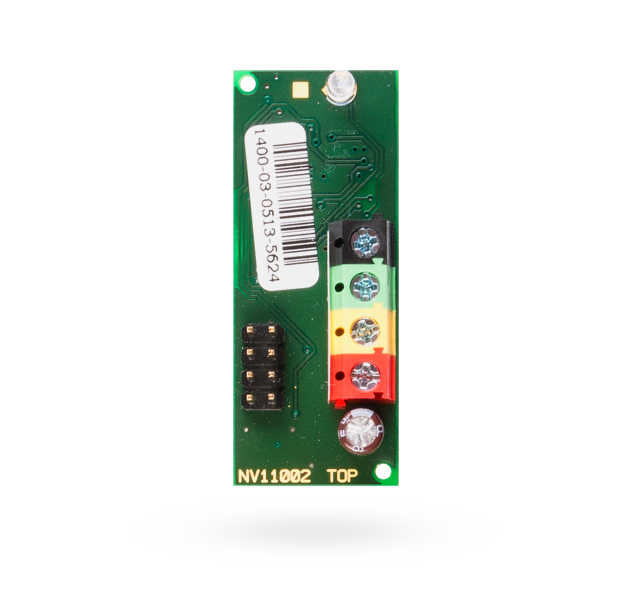 Sběrnicový modul pro připojení CO detektoru Ei208W(D) | Jablotron